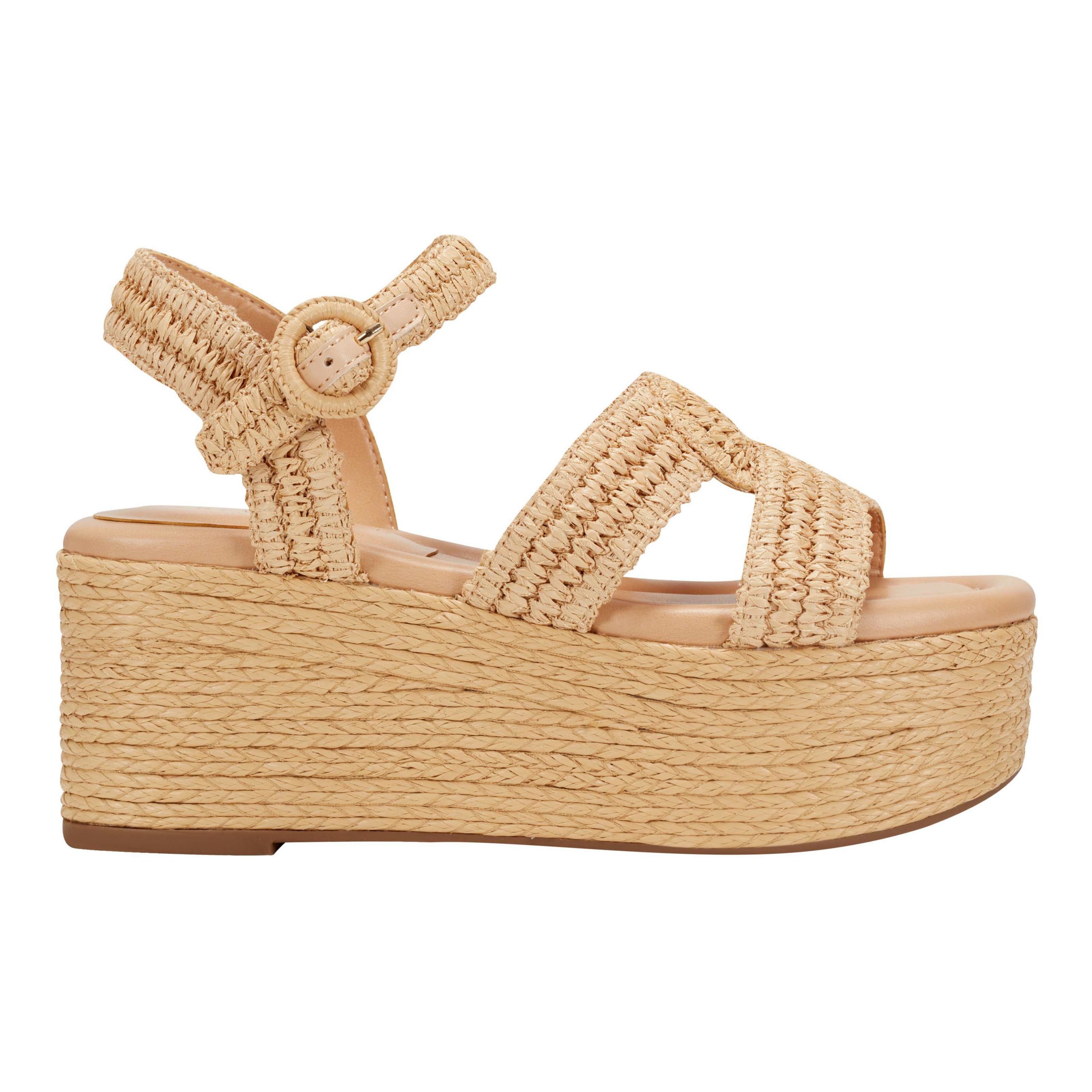 Marc Fisher LTD Payley Square Toe Wedge Sandals | Belk