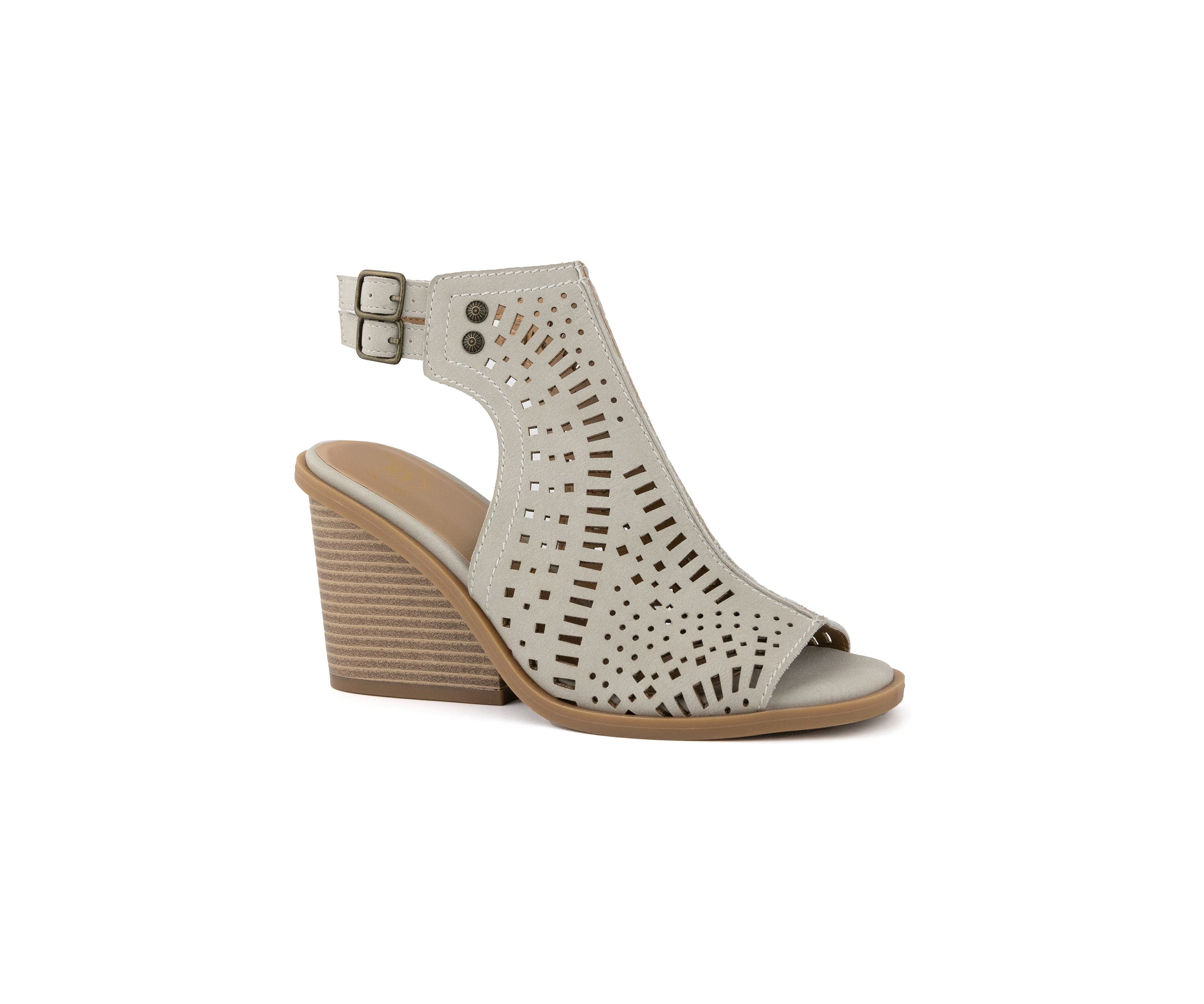 TRUE CRAFT Enginize Cutout Sling Back Sandals | Belk