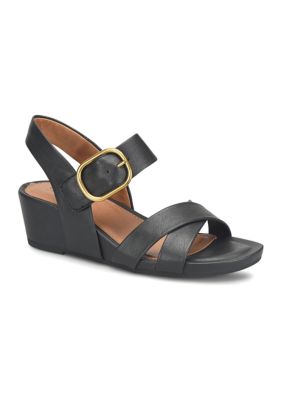 Eurosoft Rowe Wedge Sandals | belk