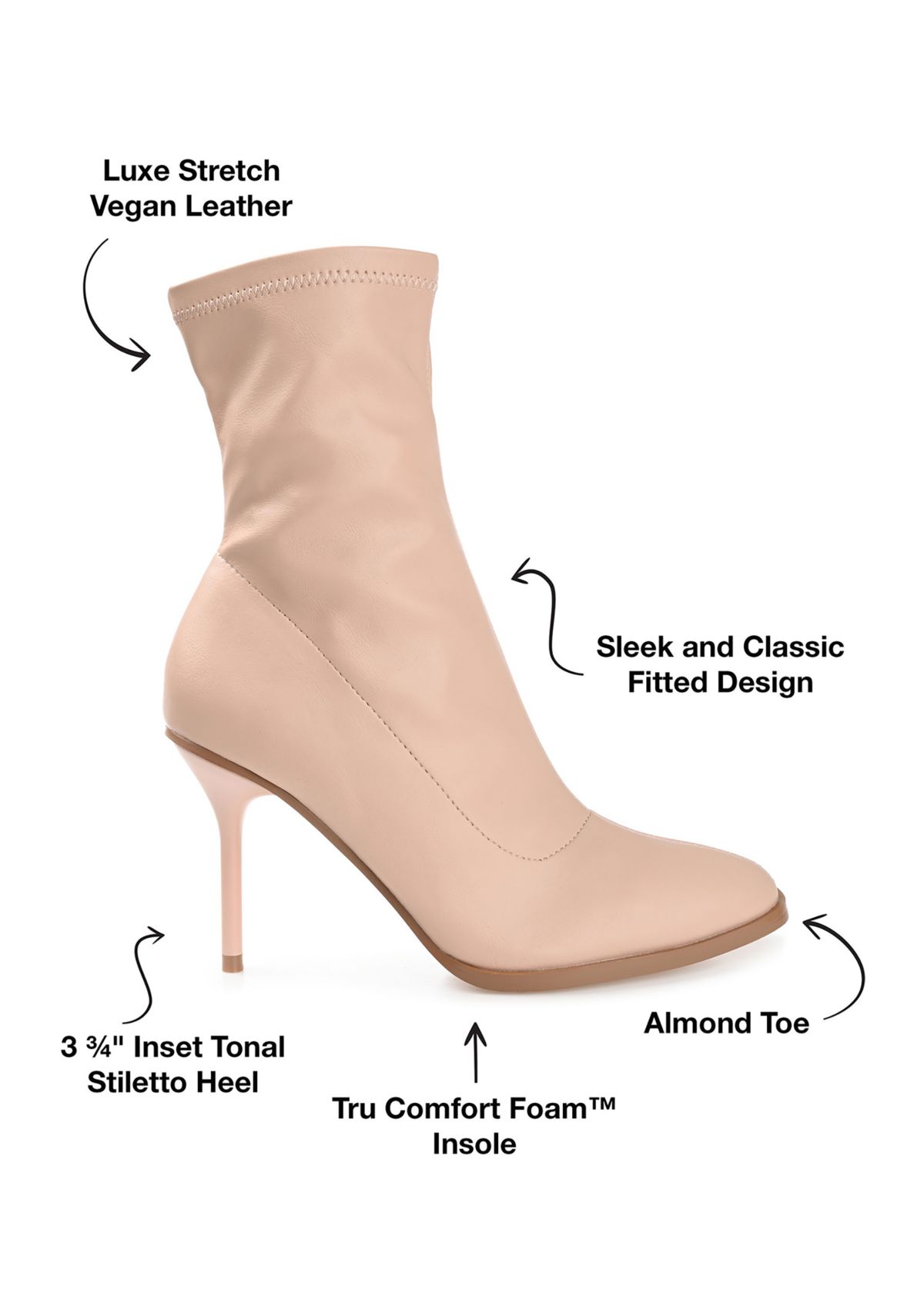 Journee Collection Gizzel Booties | Belk