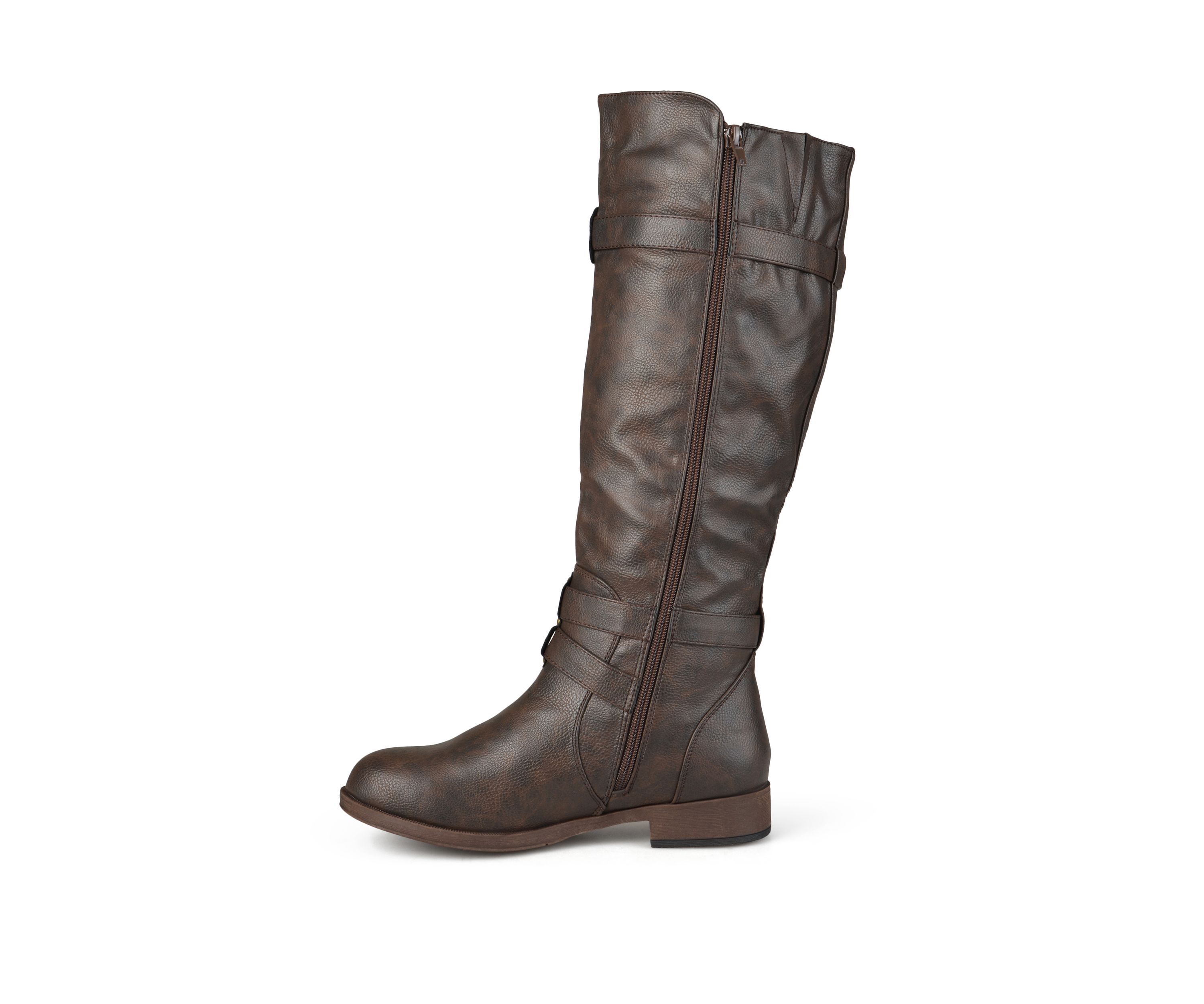 Journee Collection Bite Boot - Wide Calf | Belk