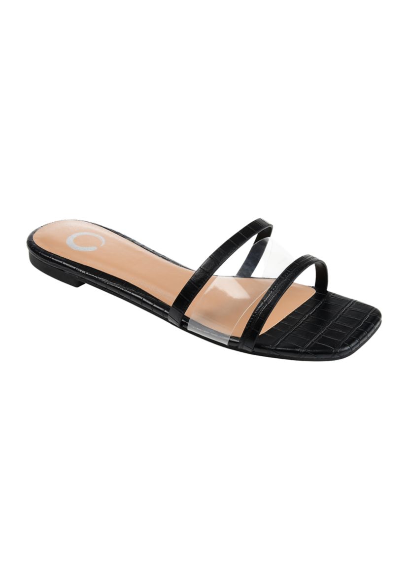 Journee Collection Ramira Slide Sandals | Belk