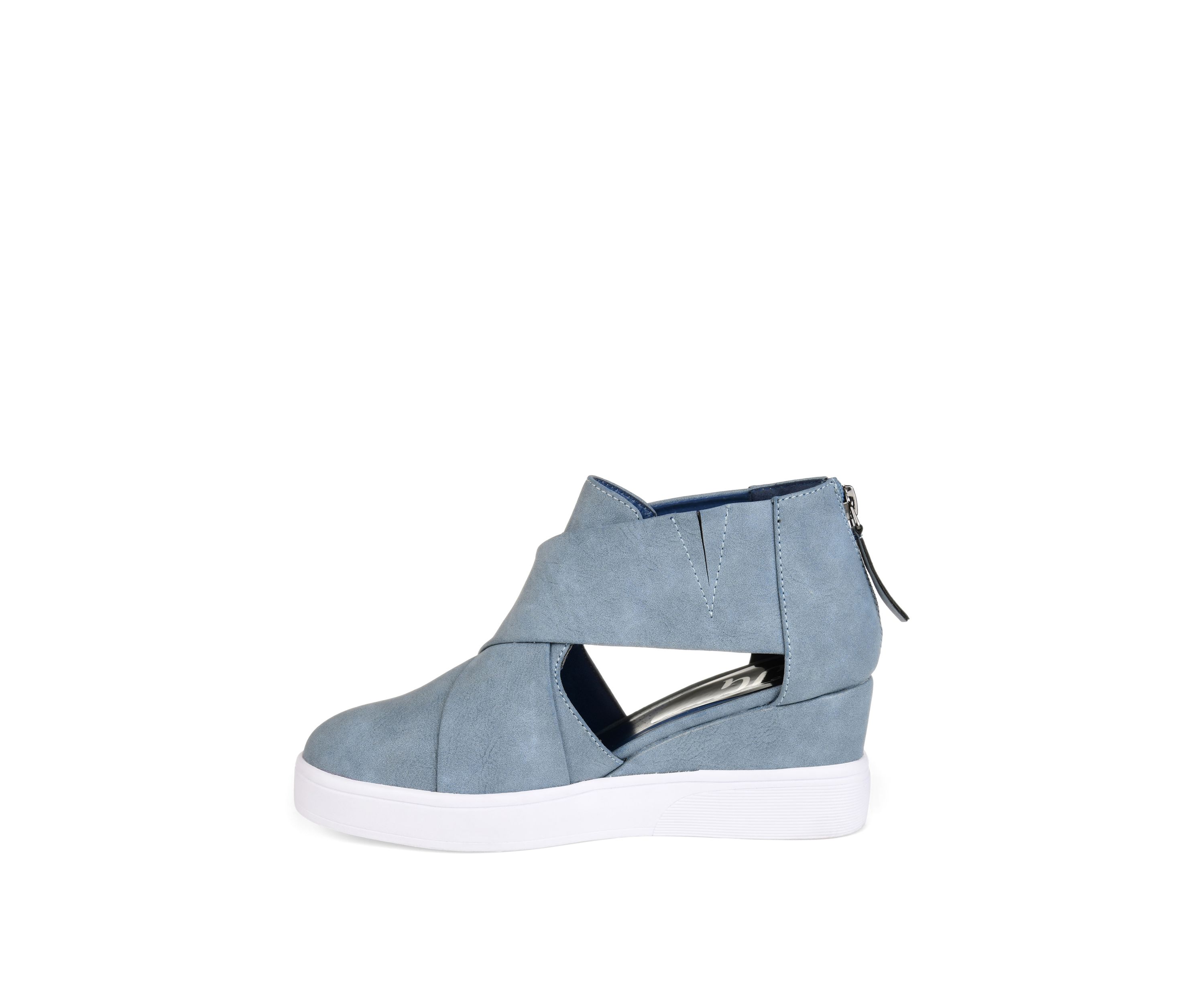 Journee Collection Seena Wedge Sneakers | Belk
