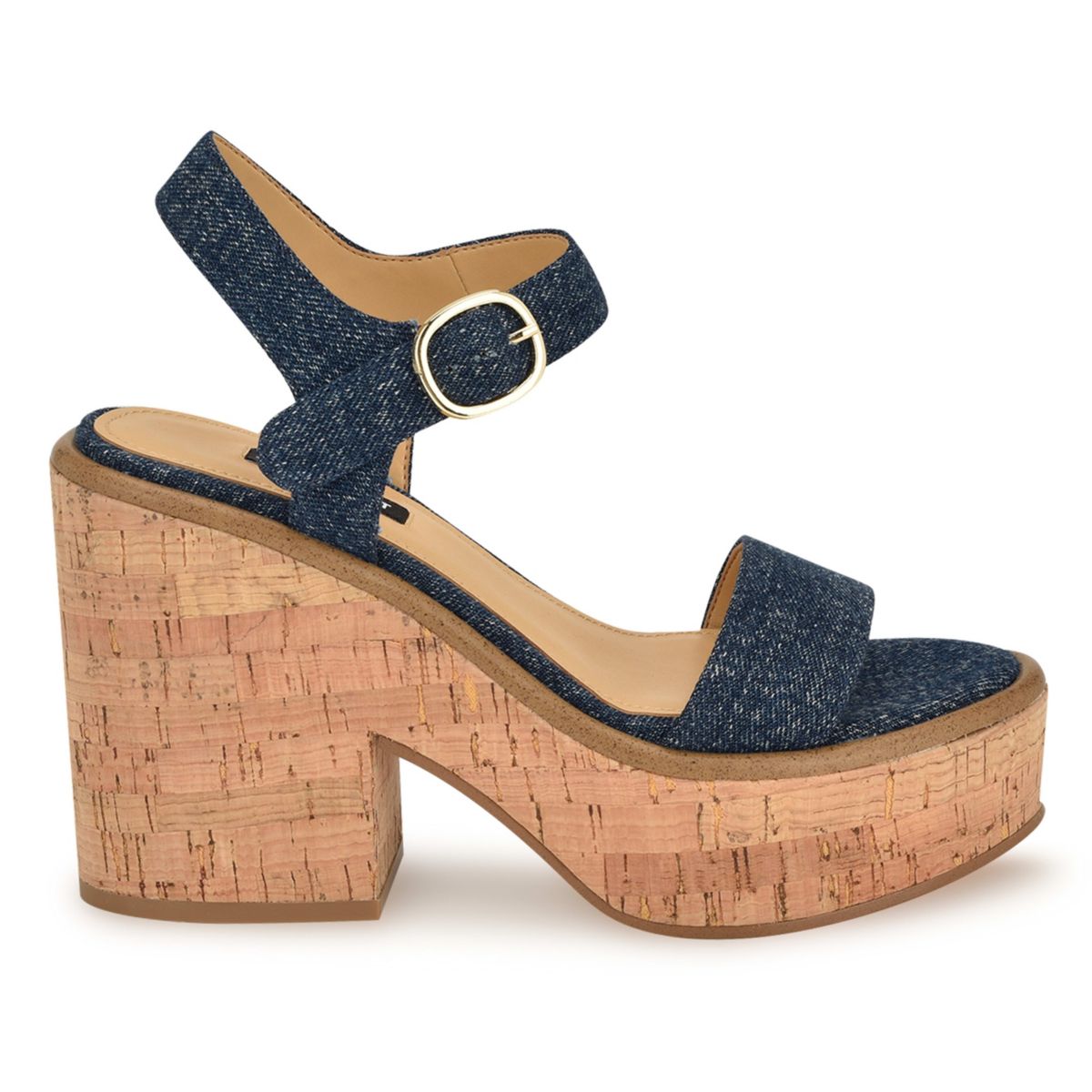 Nine West Amye Adjustable Ankle Strap Wedge Sandals | Belk
