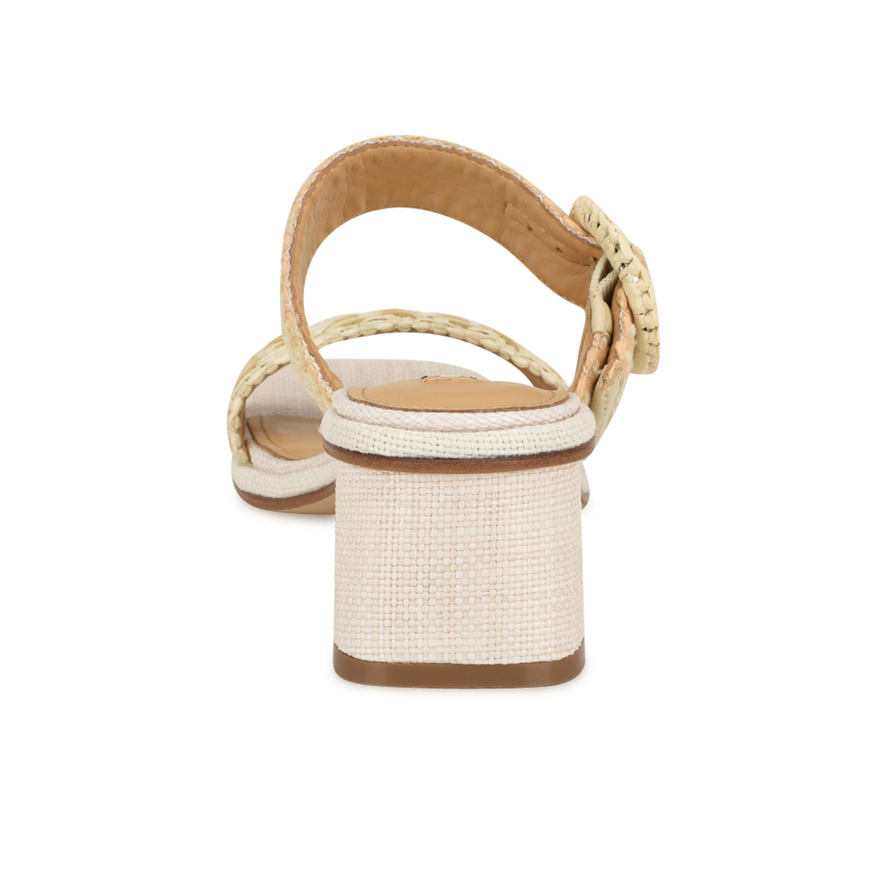 Nine West Emerey Slip-on Square Toe Dress Sandals | Belk