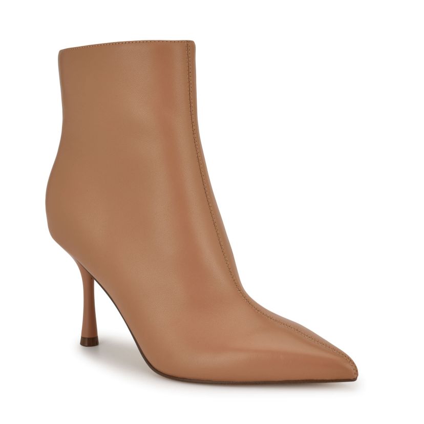 Nine West Therin Pointy Toe Tapered Heel Dress Booties | Belk