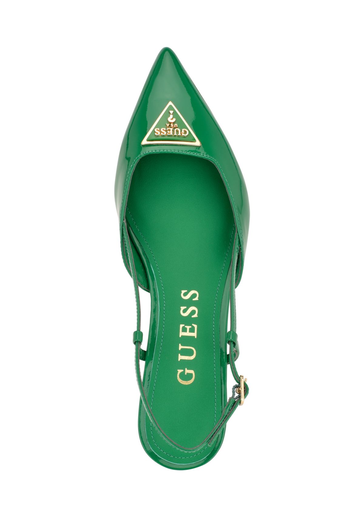 GUESS® Jesson Pointed Slingback Kitten Heel Mules | Belk