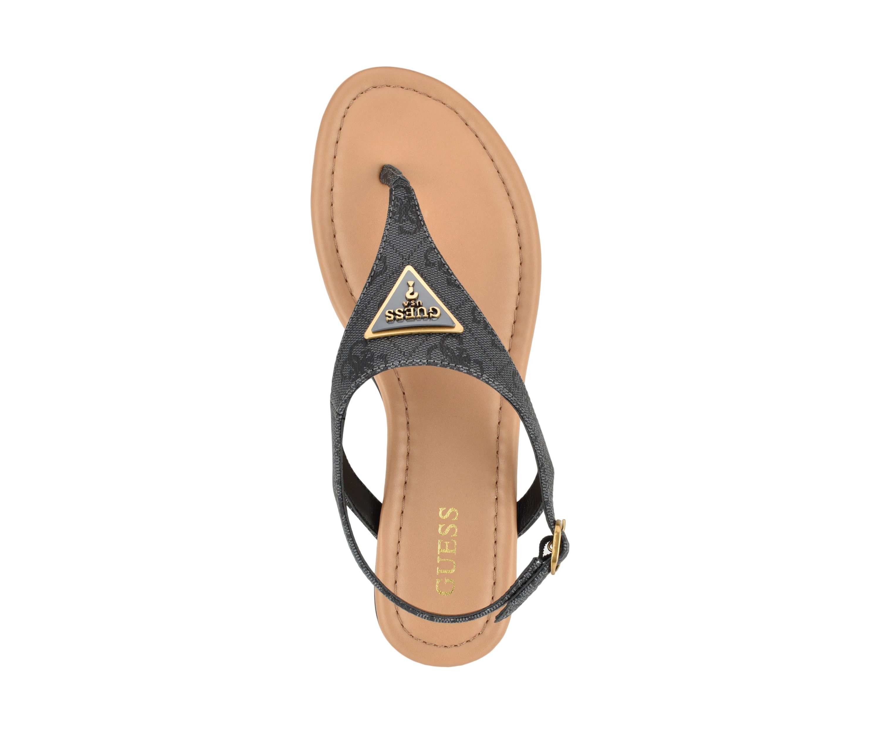 GUESS® Unali Slingback Sandal with Triangle Ornament | Belk