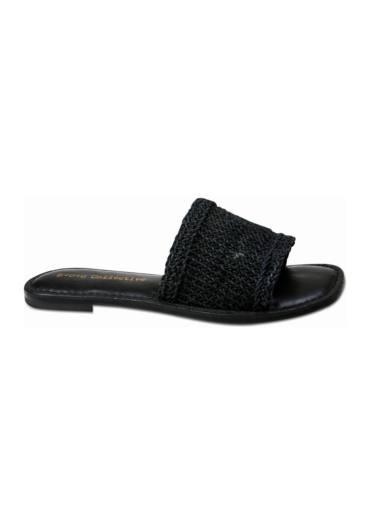 Band of Gypsies Concha Macrame Slide Sandals | Belk