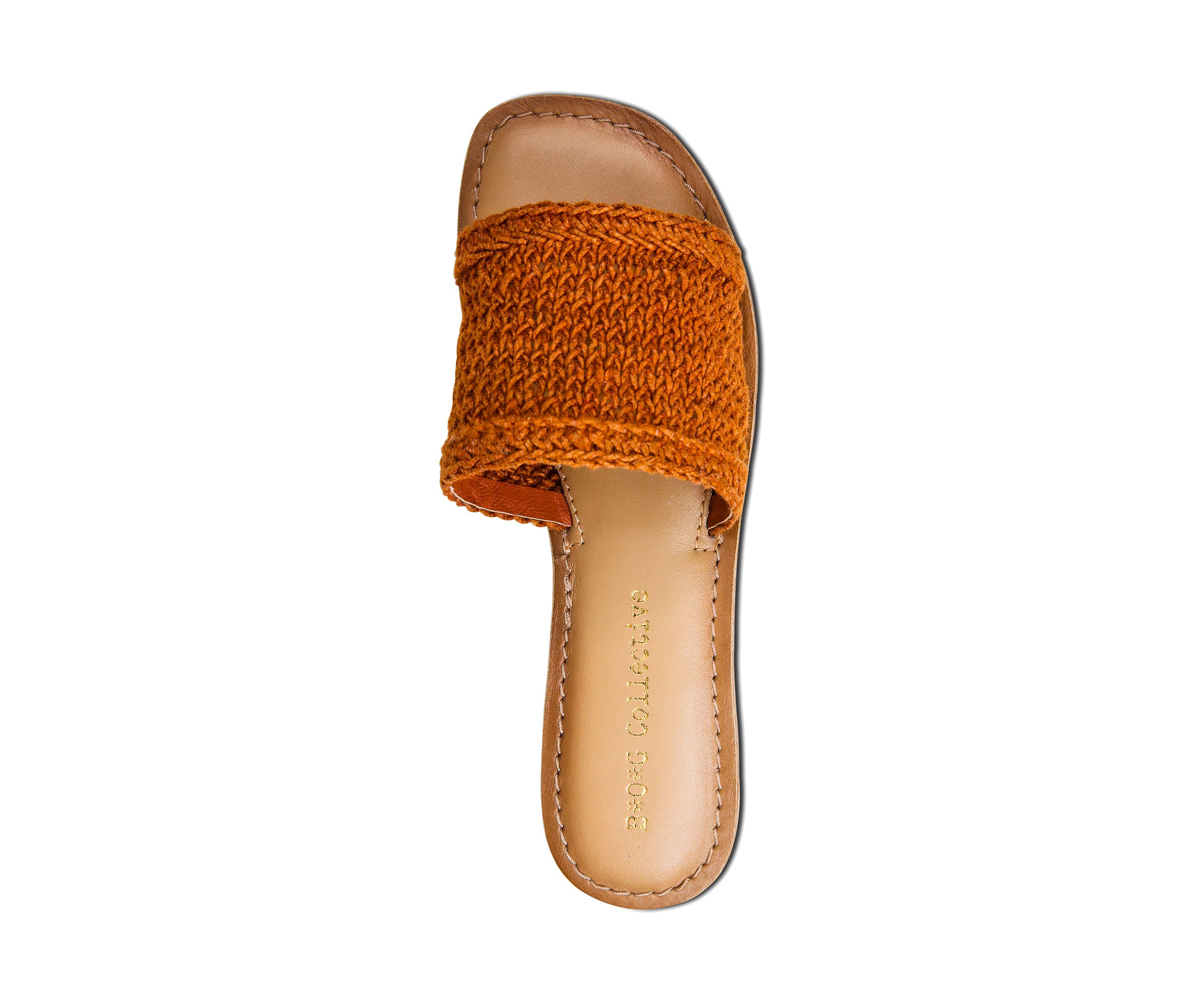 Band of Gypsies Concha Macrame Slide Sandals | Belk