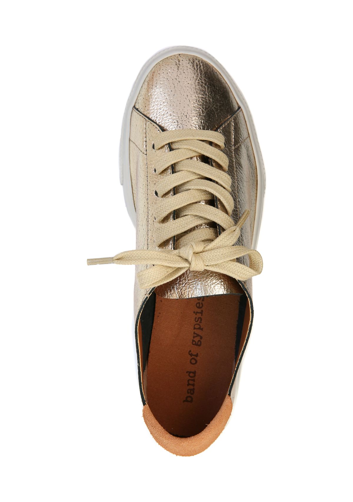 Band of Gypsies Miranda Snake-Effect Textured Sneakers | Belk