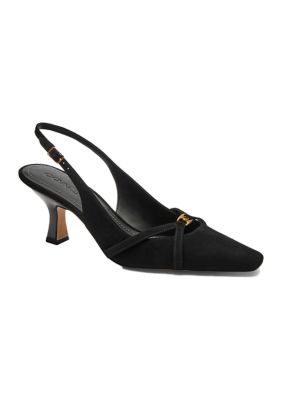 COACH Rowyn Slingback Heels | Belk