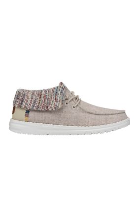 HEY DUDE Wendy Fold Wooly Twill Loafer Booties | belk