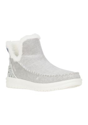 HEY DUDE Camden Brushed Cozy Booties | belk