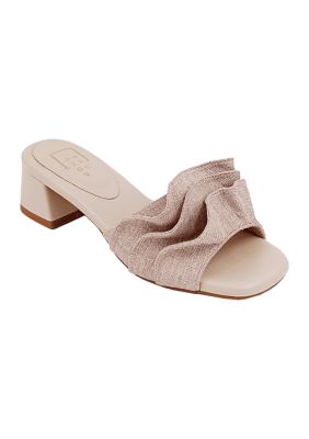 SHUSHOP Frances Ruffle Sandals | belk