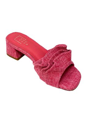 SHUSHOP Frances Ruffle Sandals | Belk