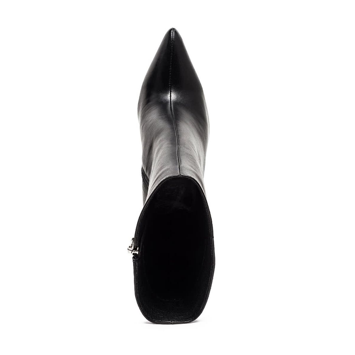 Rag&Co Over The Ankle Leather Stiletto Boot | Belk