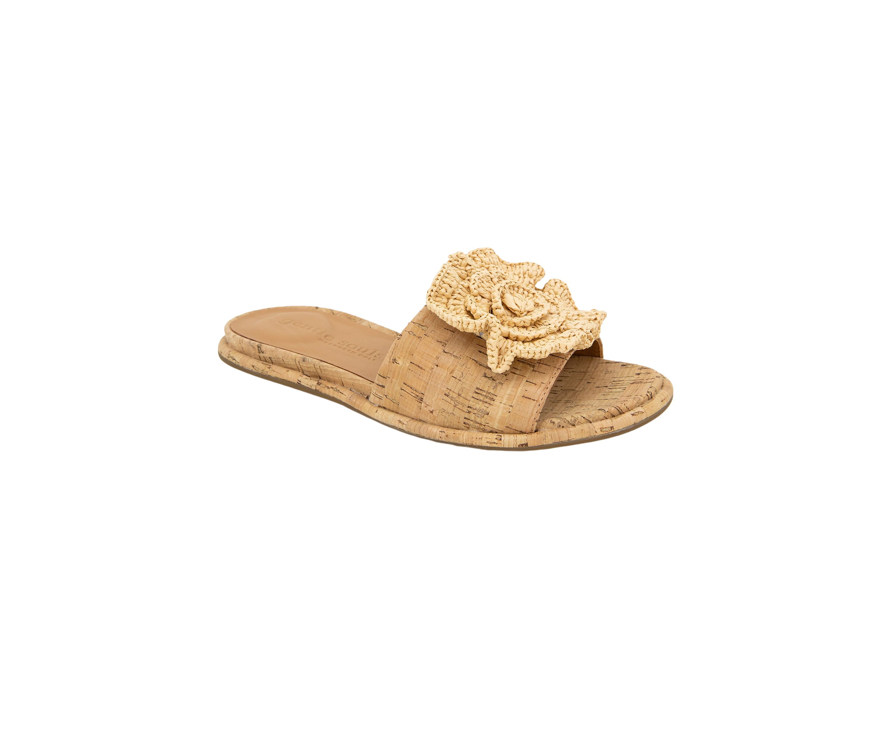 Gentle Souls by Kenneth Cole Lucy Slide Cork Sandals | Belk