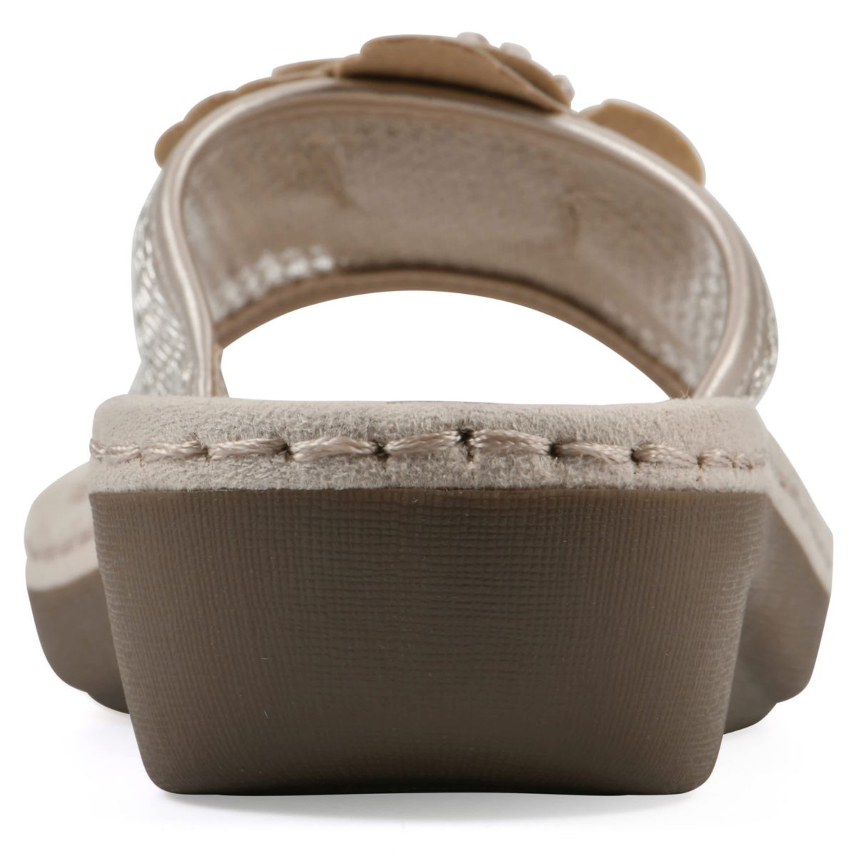 Cliffs by White Mountain Chill Wedge Slide Sandal - Wide Width | Belk