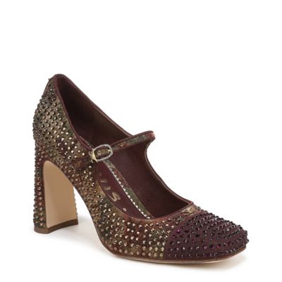 Circus NY by Sam Edelman Elora Glitz Block Heel Mary Jane | Belk