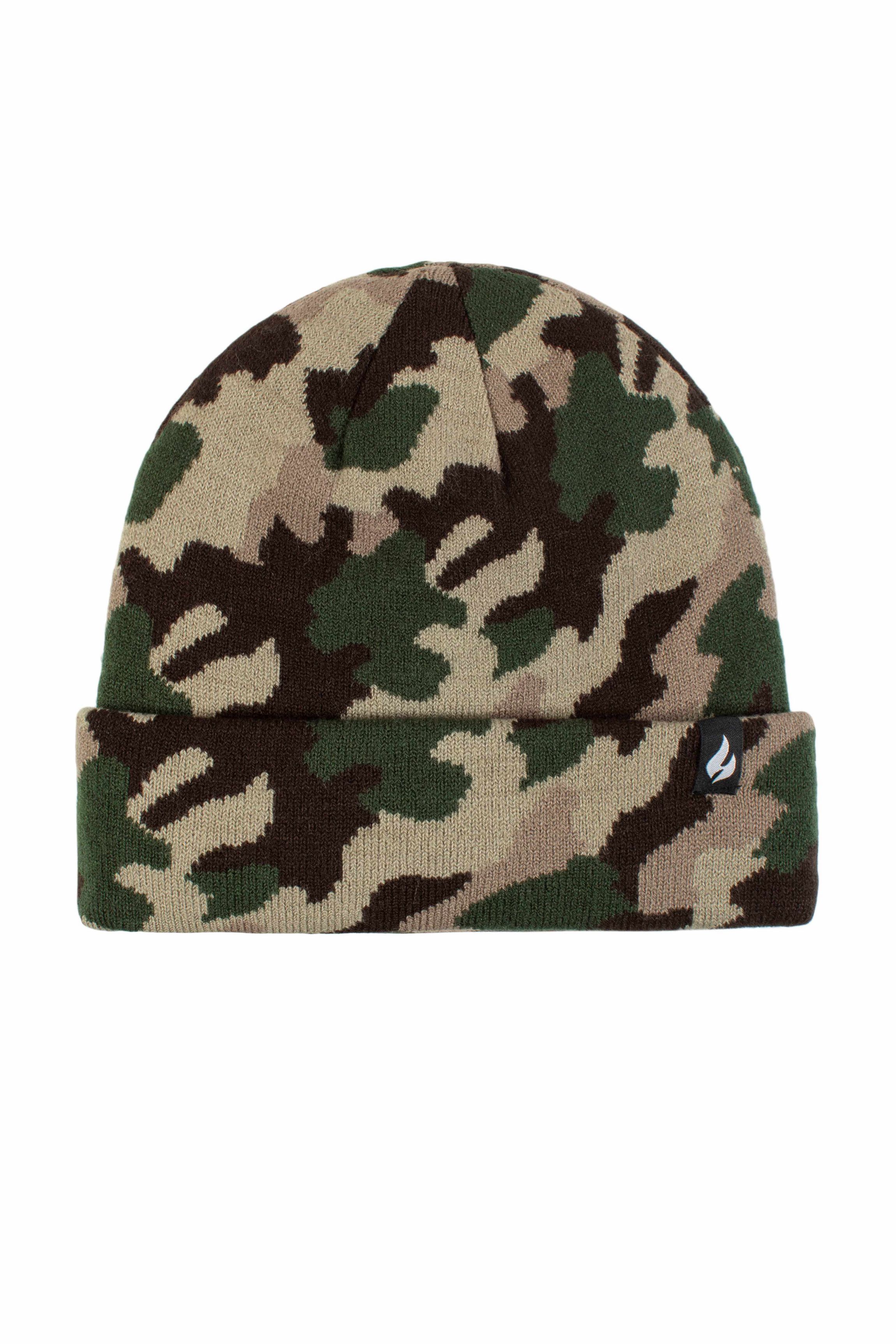 Heat Holders Gunner Camouflage Knit Roll Up Hat | Belk