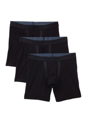 Jockey® Chafe Proof Pouch Cotton Stretch 7" Boxer Brief - 3 Pack | Belk