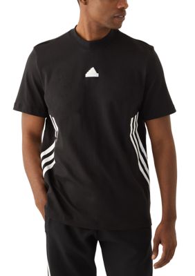 adidas Future Icon 3 Stripe T-Shirt | belk