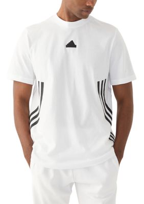 adidas Future Icon 3 Stripe T-Shirt | belk