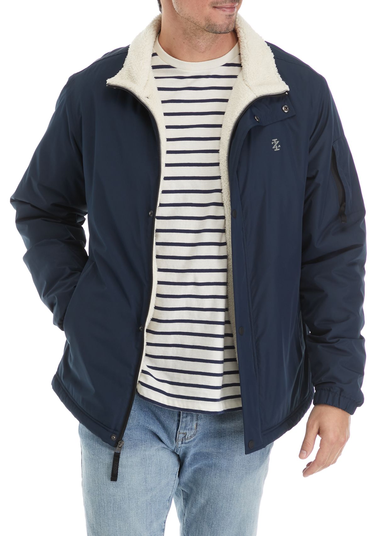 Below Zero Men's Sherpa Lined Midweight Jacket | Belk