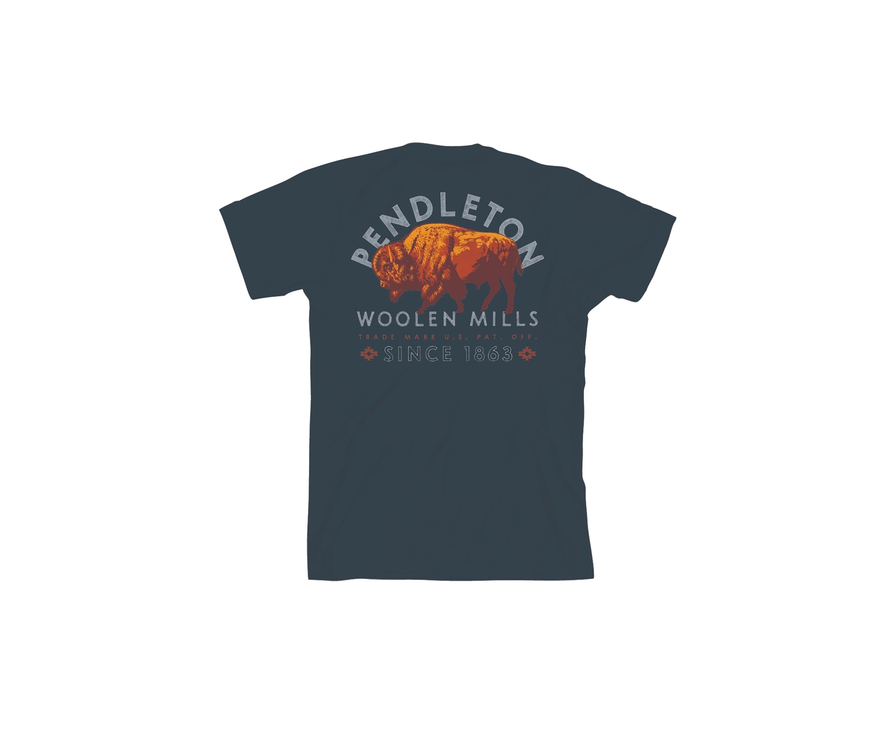 Pendleton Men's Short Sleeve Bison Graphic T-Shirt | Belk