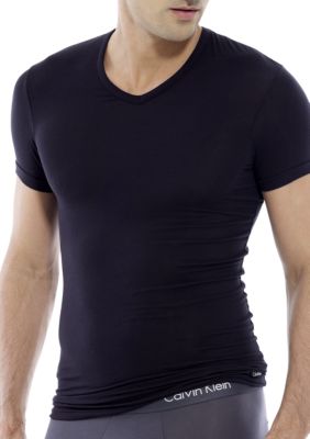 Calvin Klein Micro Modal Short Sleeve V-Neck Tee | belk