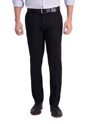 Haggar® Mens Iron Free Premium Khaki Slim Straight Fit Flat Front