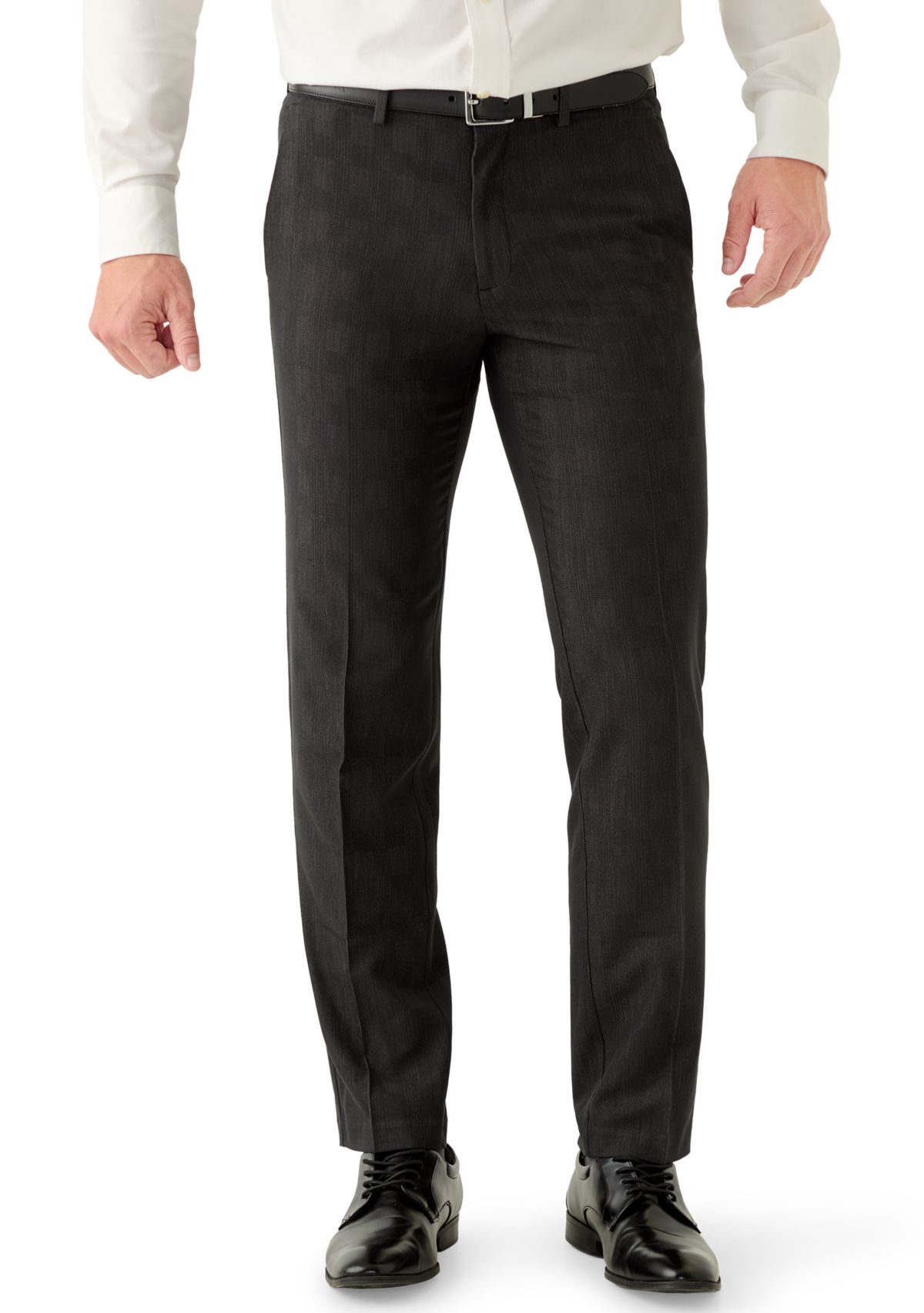 Kenneth Cole Men's Subtle Glen Plaid Modern Fit Pants | Belk