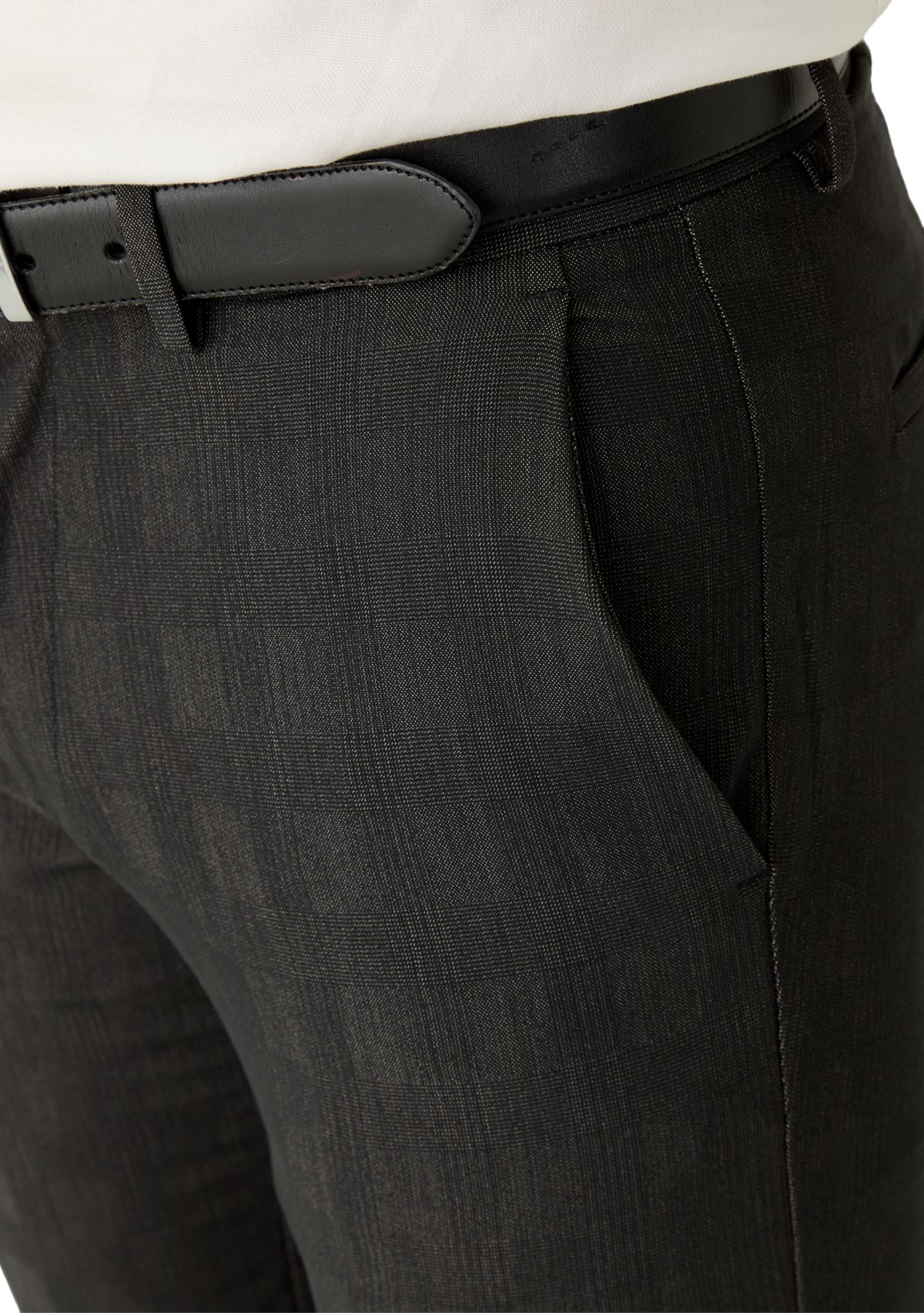 Kenneth Cole Men's Subtle Glen Plaid Modern Fit Pants | Belk