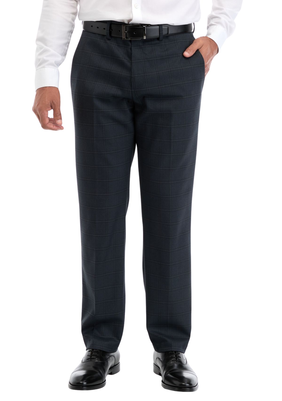 Kenneth Cole Windowpane Dress Pants | Belk