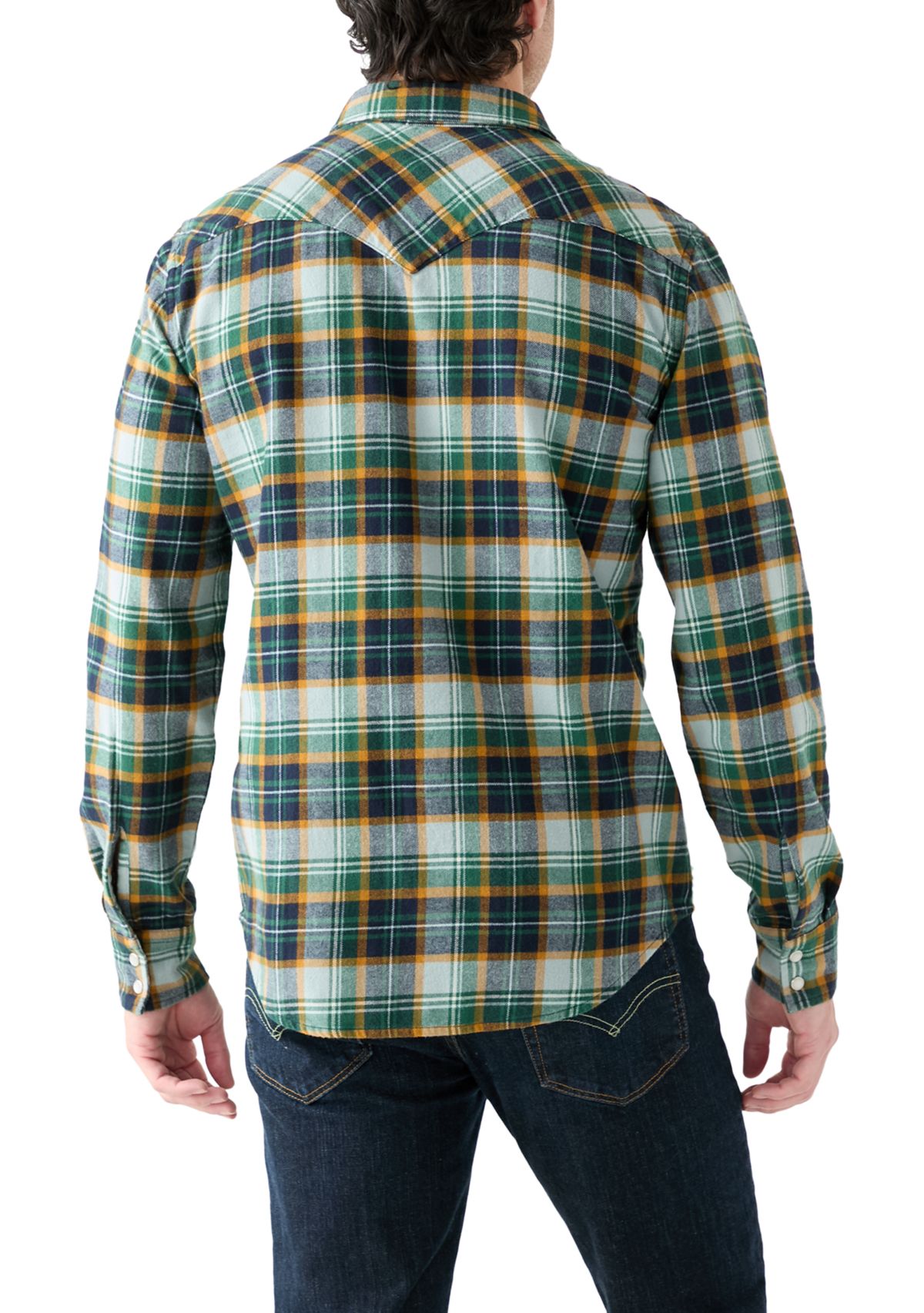 Levi's® Classic Western Plaid Shirt | Belk
