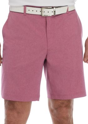 Pro Tour® Flat Front Printed Heather Shorts | belk