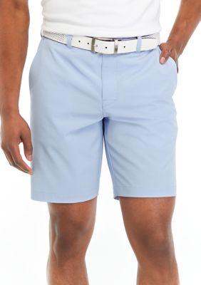 Pro Tour® Men's 9" Flat Front Horizontal Tex Shorts | belk