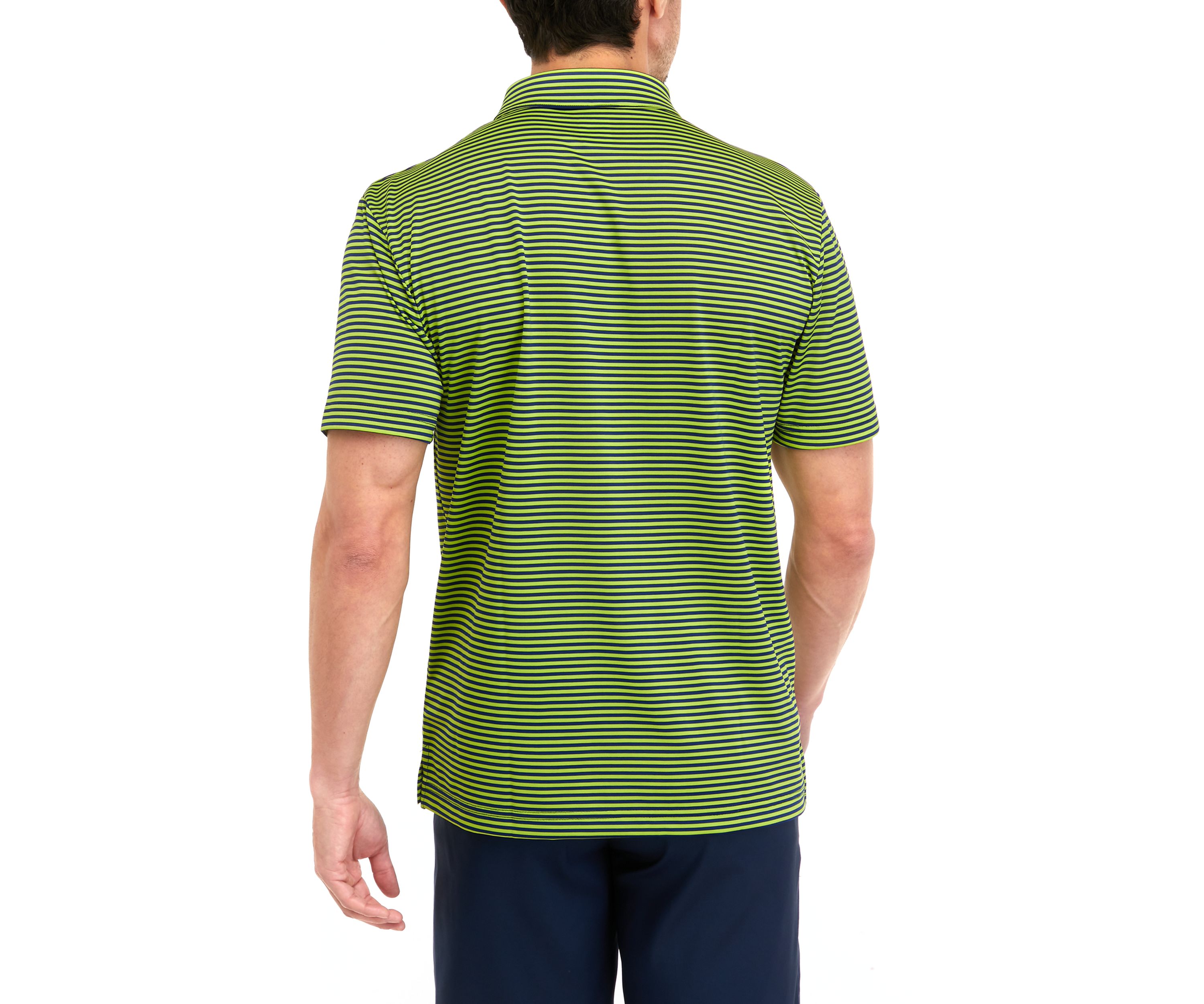 Pro Tour® Men's Feeder Stripe Polo Shirt | Belk