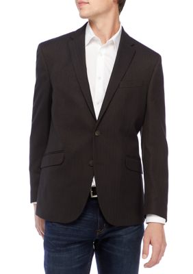 Kenneth Cole Black Brown Herringbone Sportcoat | belk