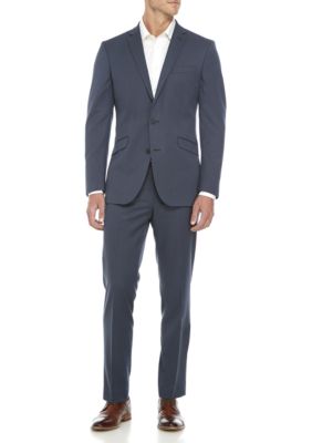 Kenneth Cole Reaction 2-Piece Solid Stretch Suit | belk