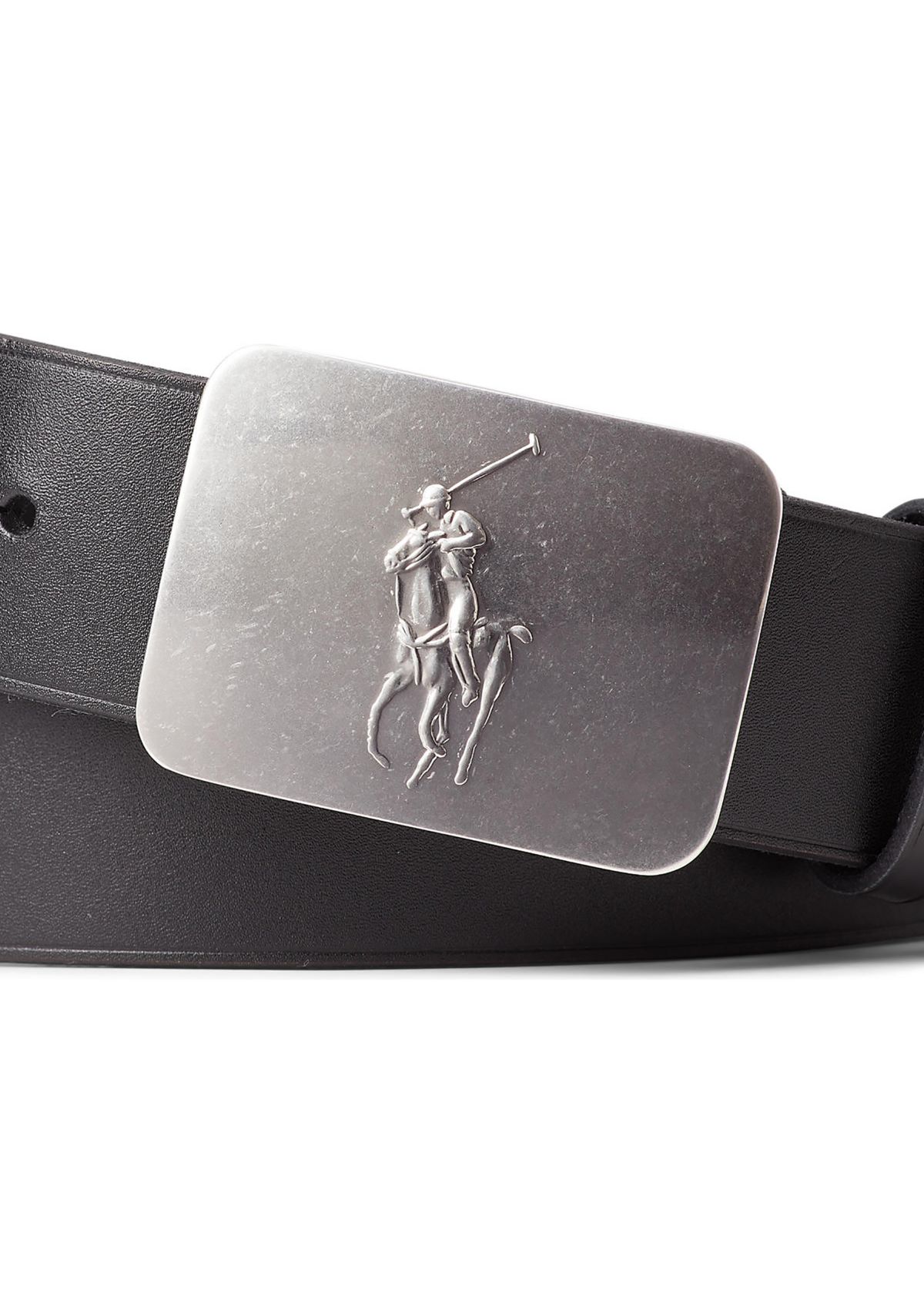 Polo Ralph Lauren Big Plaque Brown Belt | Belk