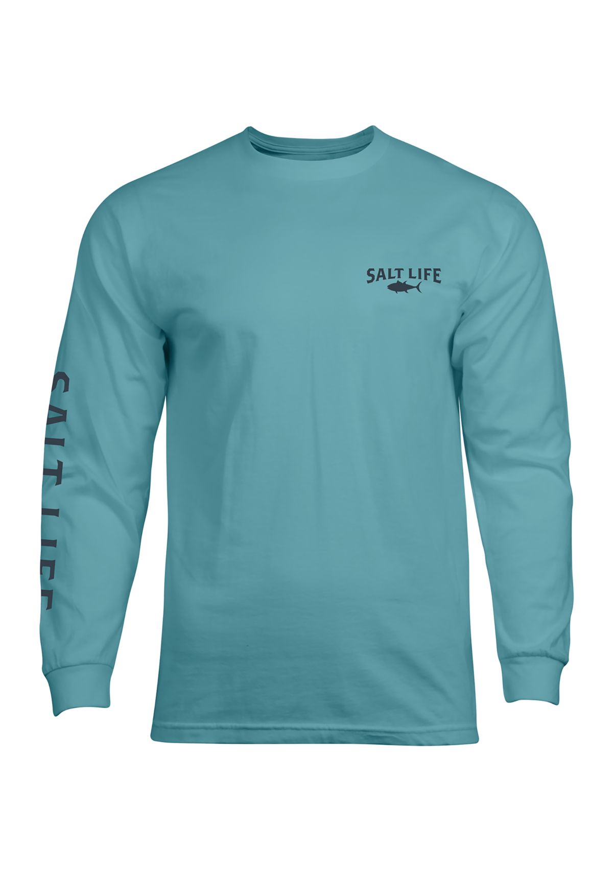 Salt Life Big & Tall Atlas Badge Long Sleeve Graphic T-Shirt | Belk