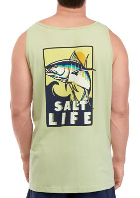 Salt Life Big & Tall Kahuna Tuna Graphic Tank Top | belk