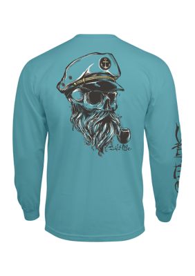 Salt Life Old Sea Captain Long Sleeve Graphic T-Shirt | belk