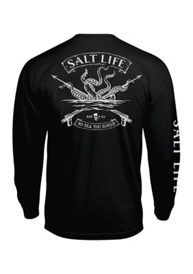 Salt Life Octopus Spears Long Sleeve Graphic T-Shirt | belk