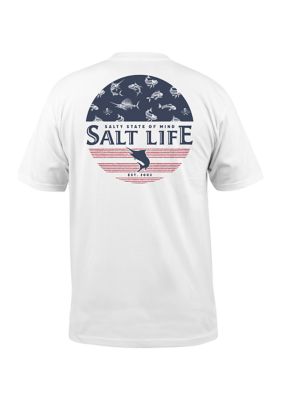 Salt Life Salty Honor Bones Graphic T-Shirt | belk
