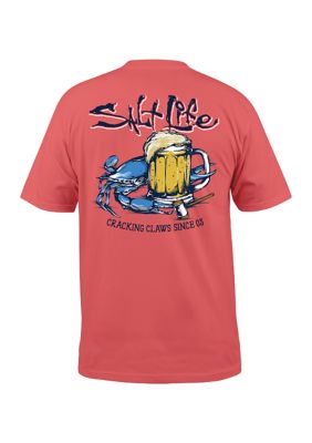 Salt Life Short Sleeve Bushel and Beer Graphic T-Shirt | belk