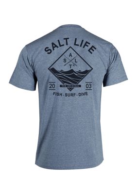 Salt Life Waterman Waves Graphic T-Shirt | belk