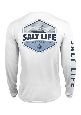 Salt Life Heavy Seas Performance Long Sleeve Graphic T-Shirt | Belk